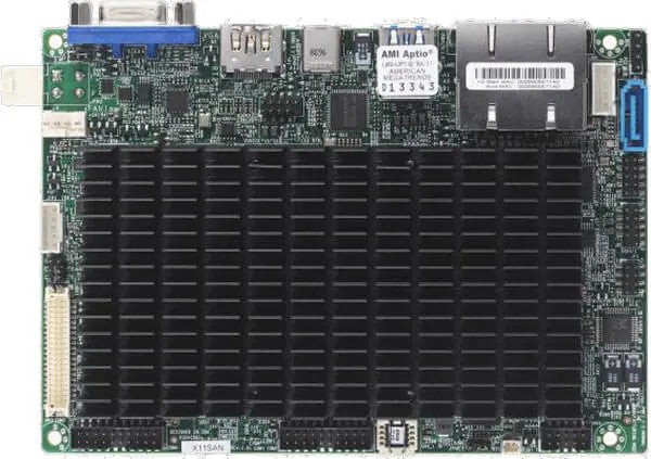 SuperMicro X11SAN Motherboard - Embedded 3.5" SBC,Apollo Lake SoC Pent ...