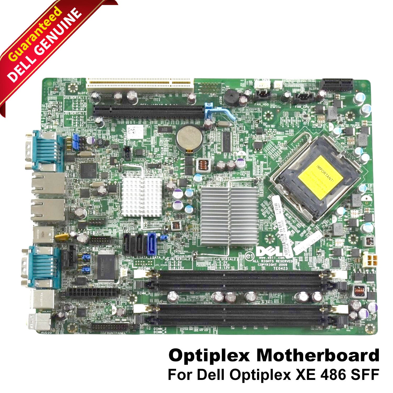 Genuine Dell OptiPlex XE 486 SFF Motherboard LGA775 for Intel CPU - YM ...